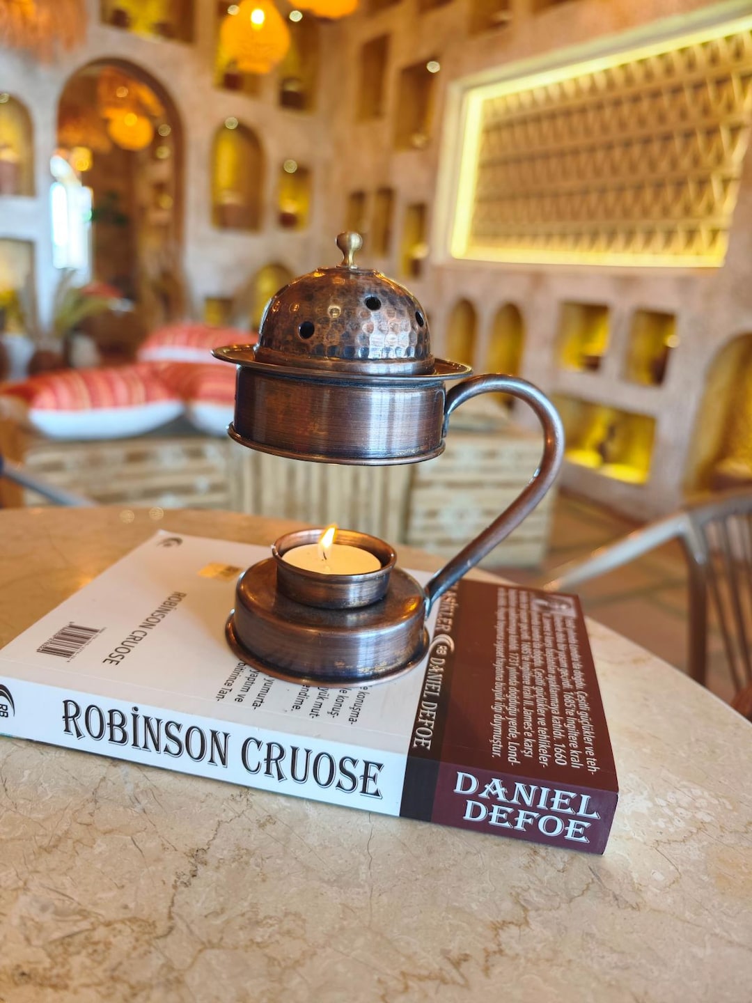 Handmade Copper Censer, Modern İncense, Resin Burner, Yoga İncense ...