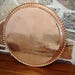 Hand-hammered Solid Copper Tray: Rustic Home Decor Accent Piece - Etsy