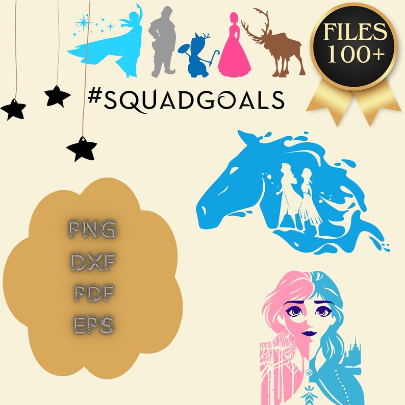 Frozen Svg Bundle, Elsa Svg, Disney Frozen Svg, Olaf Frozen Svg, Frozen ...