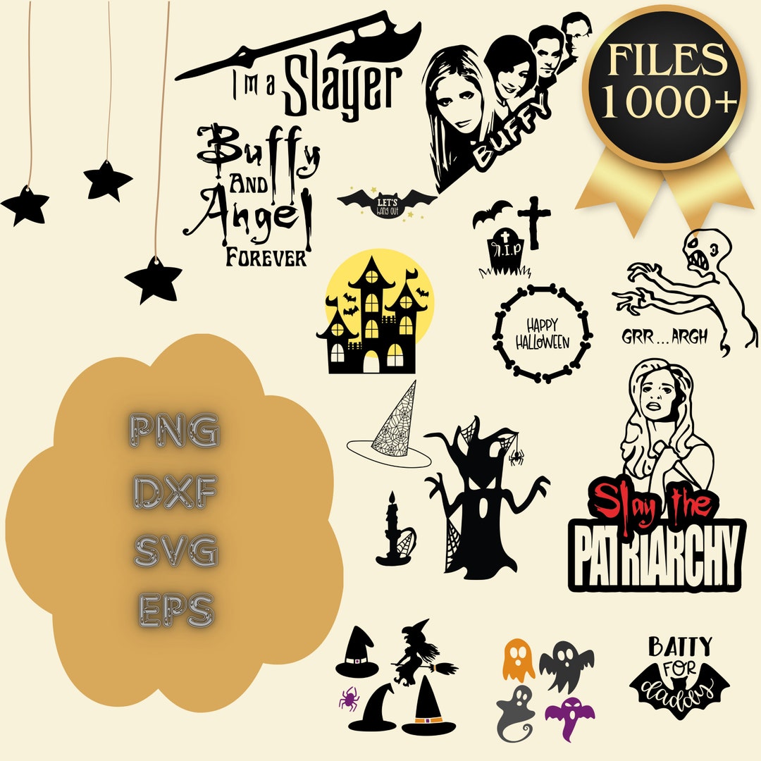 Buffy the Vampire Slayer Svg, Buffy Svg, Vampire Svg, Witch Svg ...