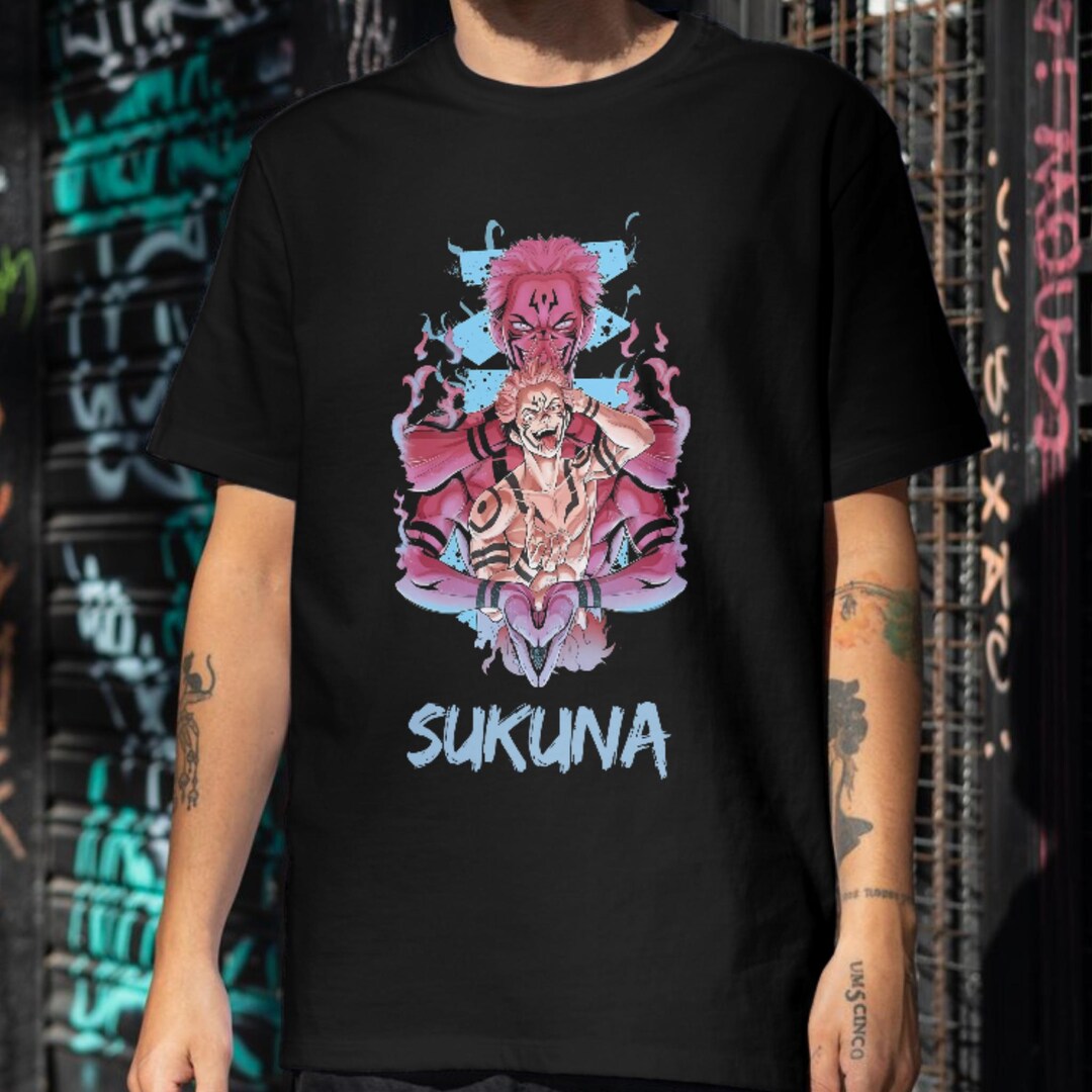 Jujutsu Kaisen T-shirt, Sukuna Design Shirt, Anime Shirt, Jujutsu ...