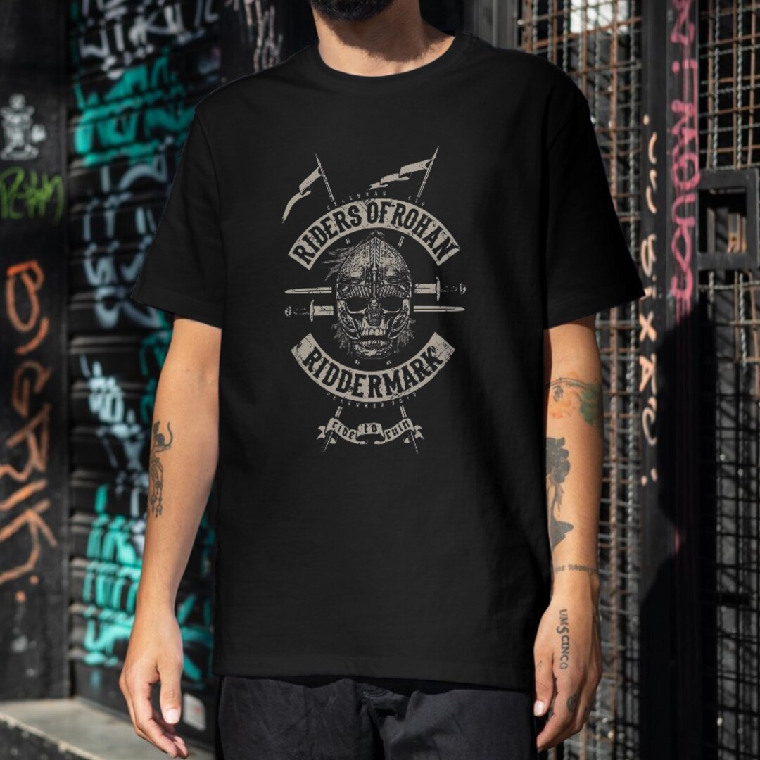 Riders of Rohan T-shirt - Rohan Design Inspired by the Lord of the ...