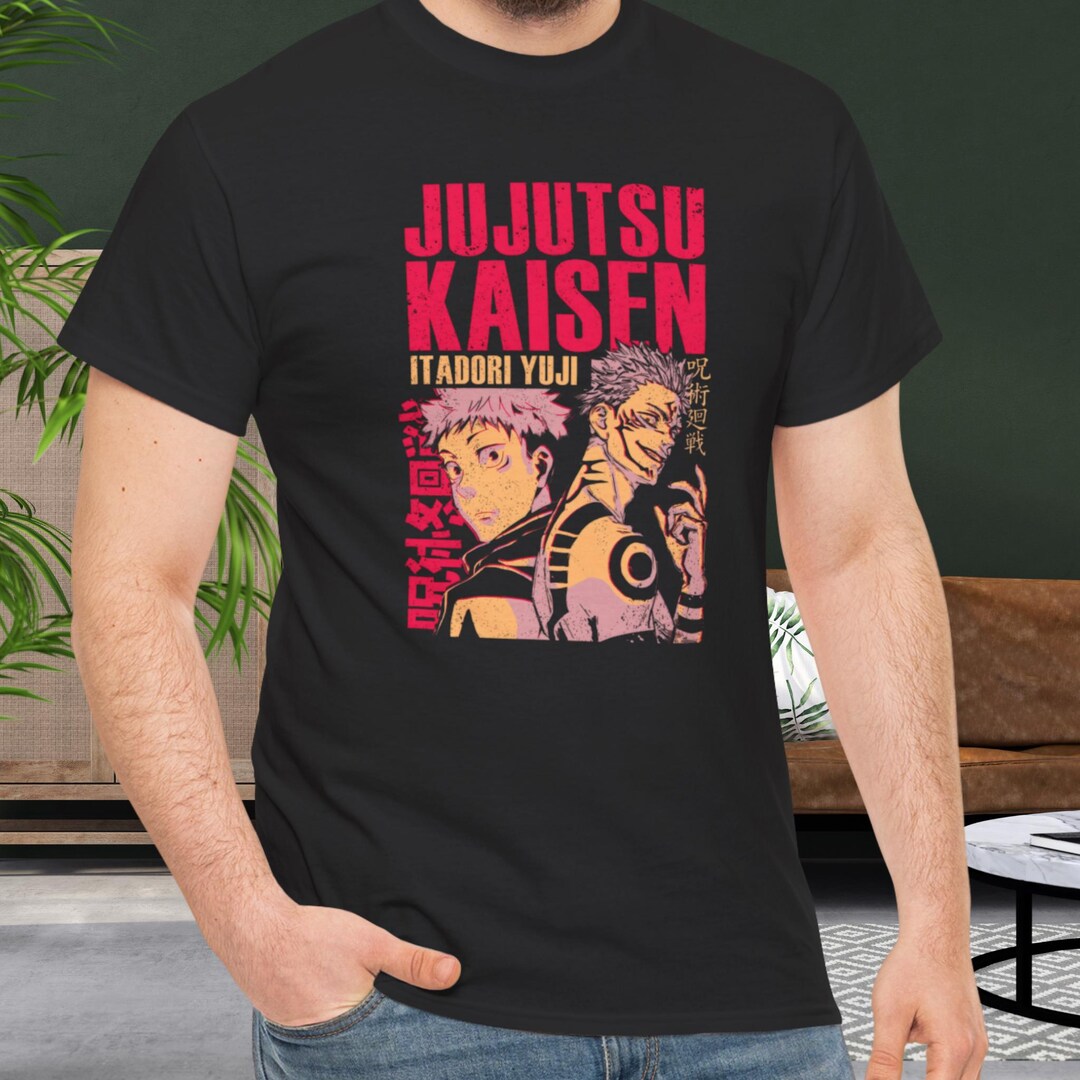 Jujutsu Kaisen T-shirt,itadori Yuji Shirt,gojo Satoru Tee,sukuna Anime ...