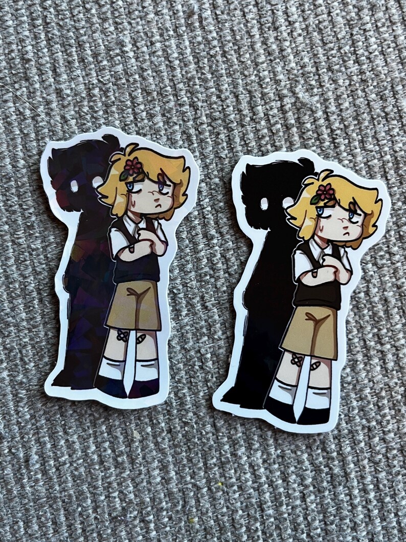 IN STOCK Omori Basil and Stranger Sticker No Longer Preorder - Etsy