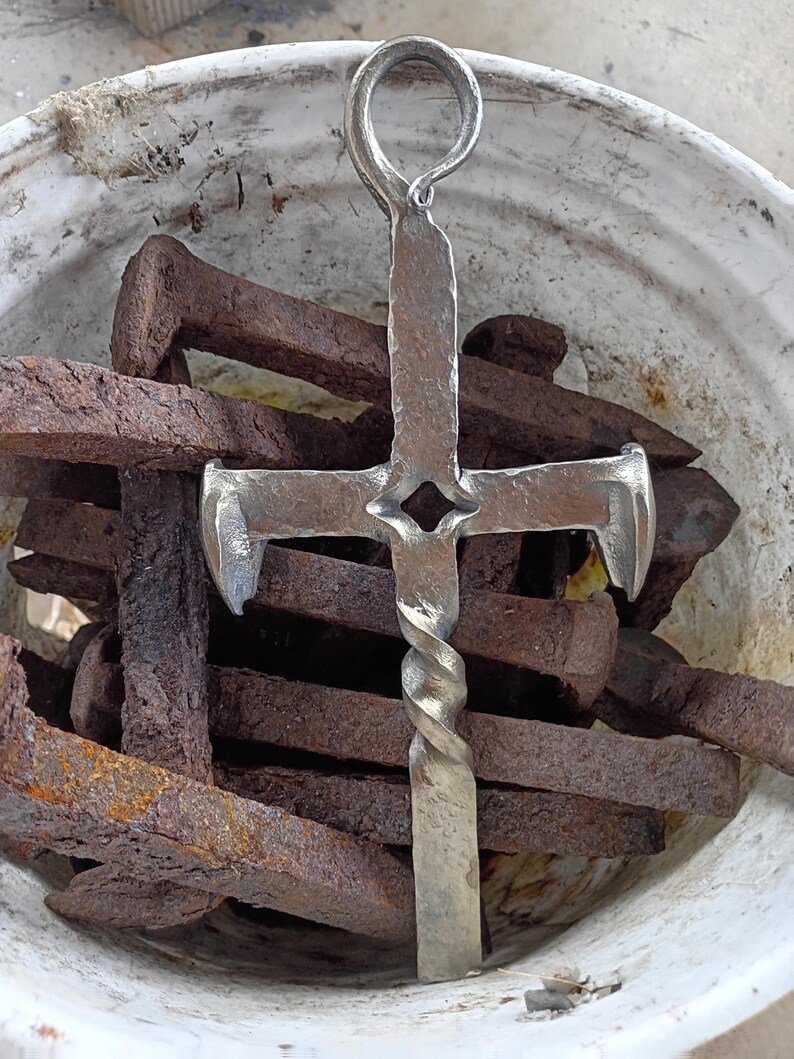 Railspike Split Cross - Etsy