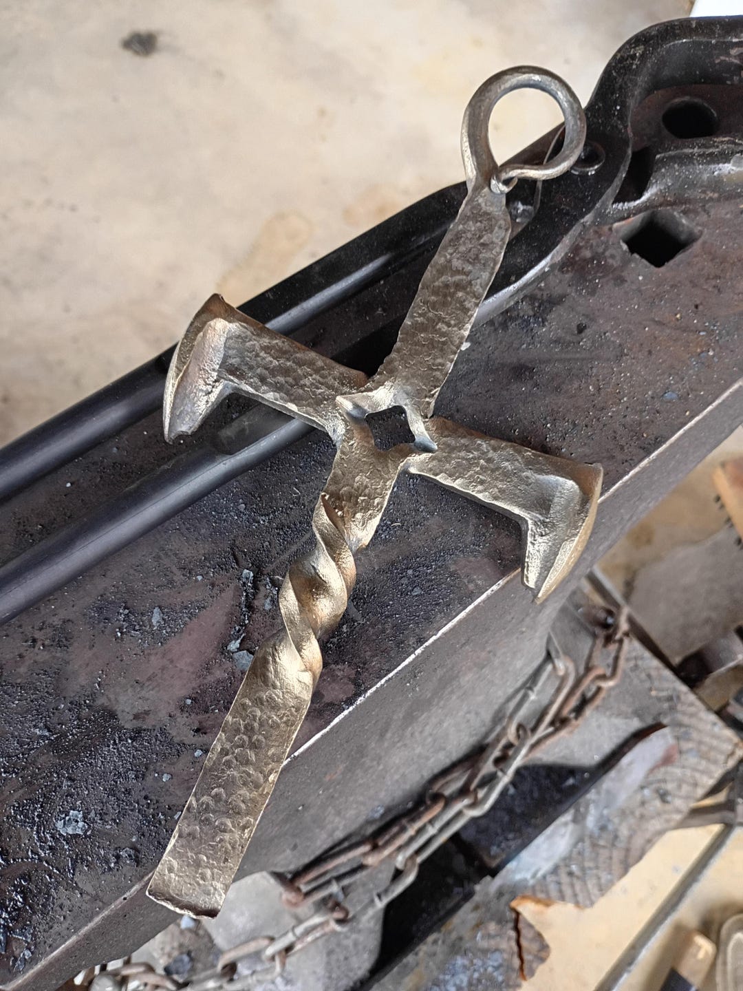 Railspike Split Cross - Etsy