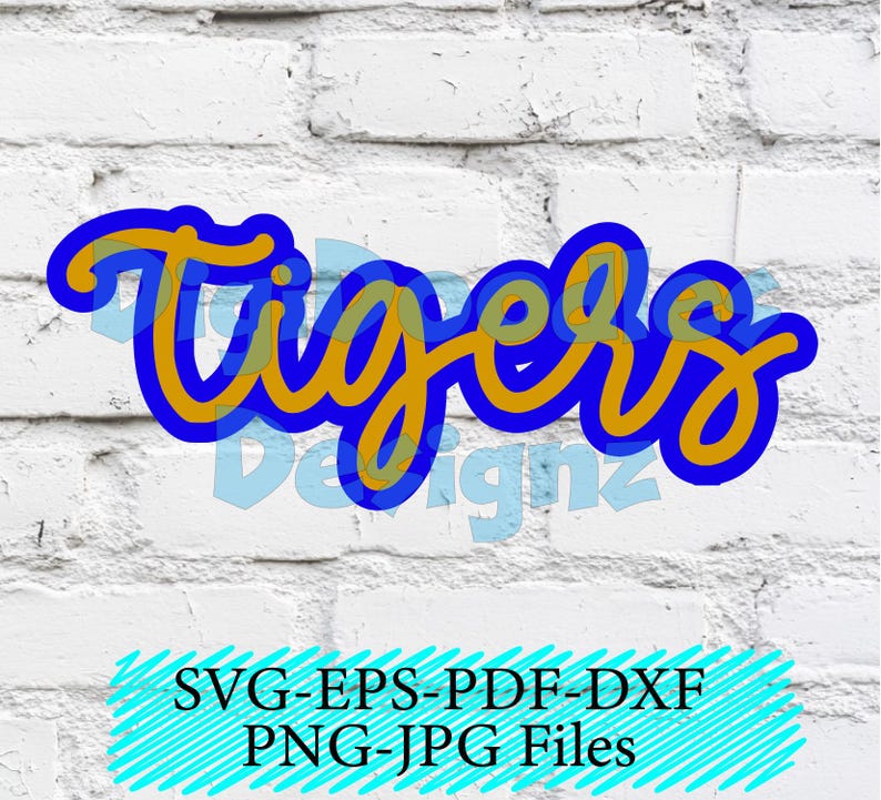 Tigers SVG Cut File Cricut Silhouette Laser Engraving Etching PNG EPS ...