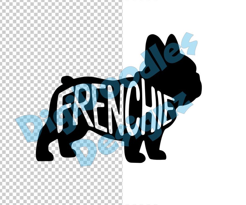 French Bulldog Frenchie Dog SVG Cut File - Etsy