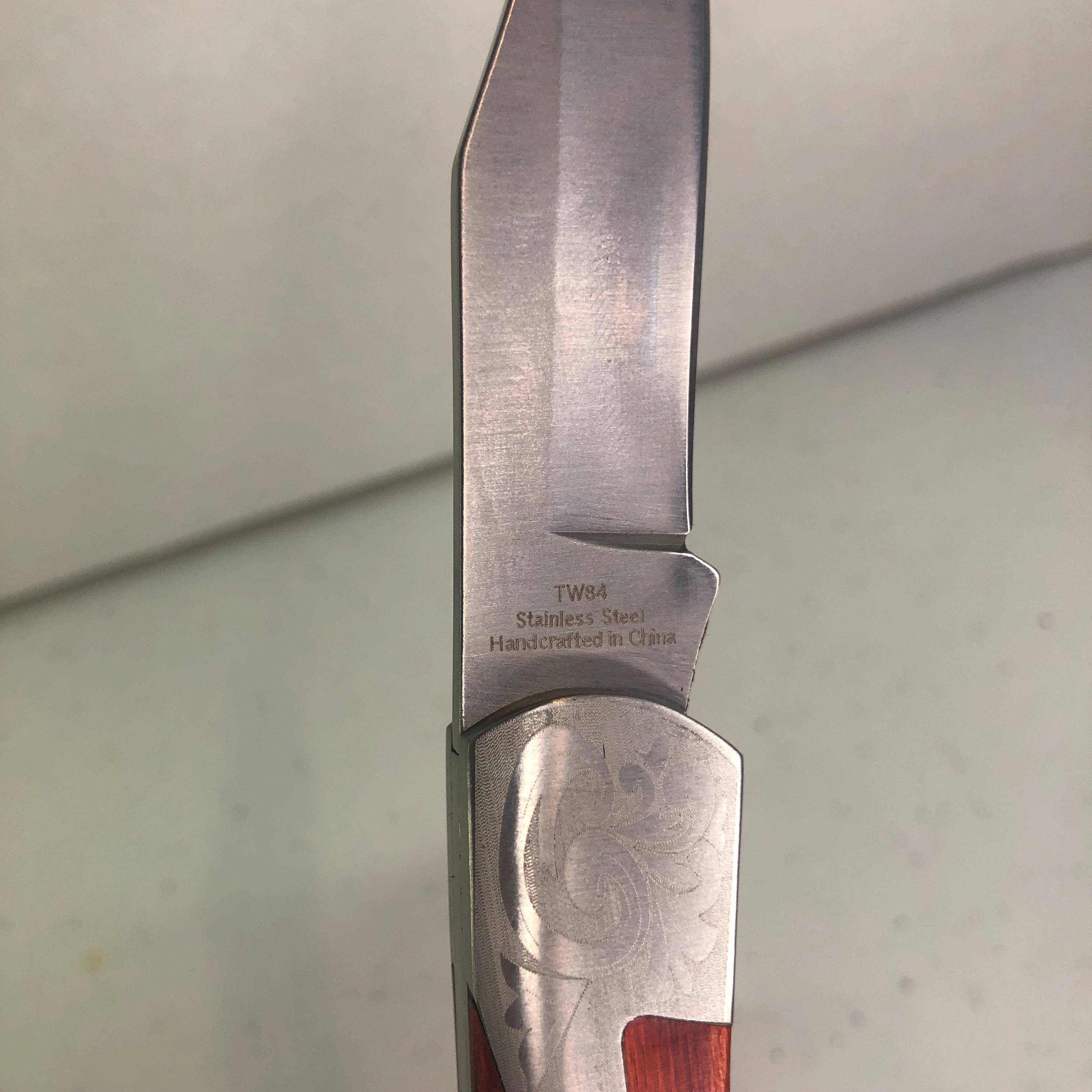 Timber Wolf Pocket Knife - Etsy