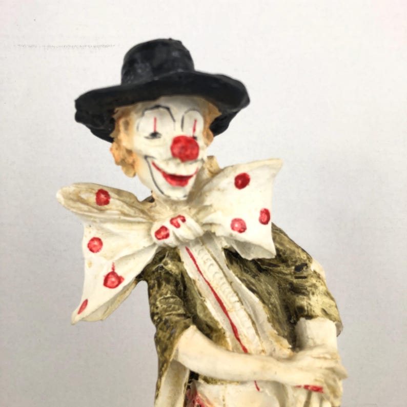 Vintage Ceramic Collectible Hobo Clown Figurine/statue - Etsy