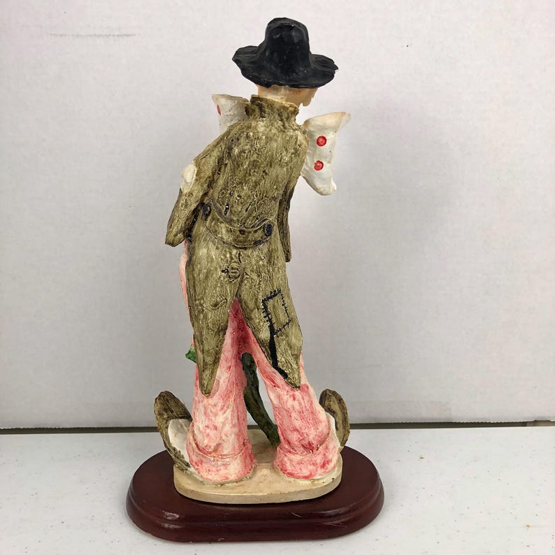 Vintage Ceramic Collectible Hobo Clown Figurine/statue - Etsy