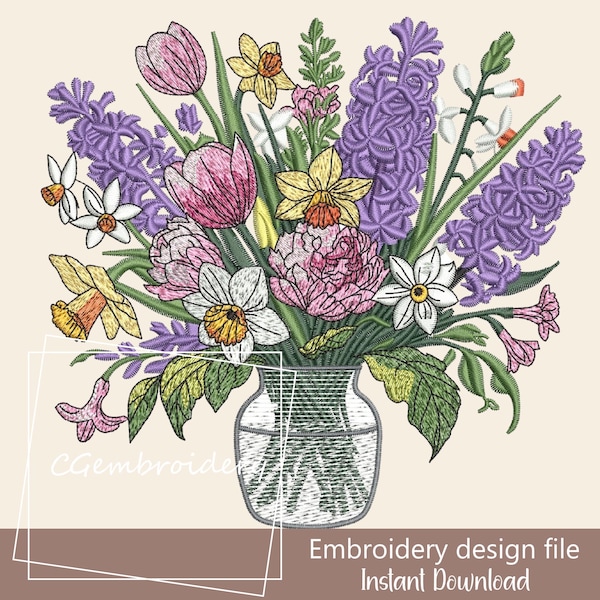 Machine Embroidery Pattern - Etsy