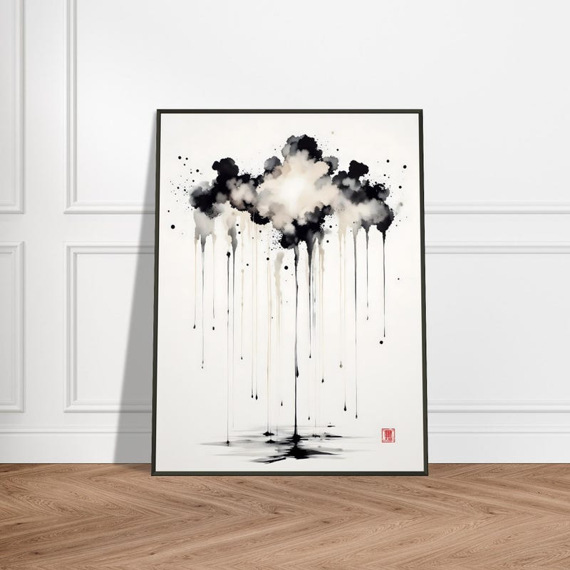 Dripping Rain Cloud - Etsy
