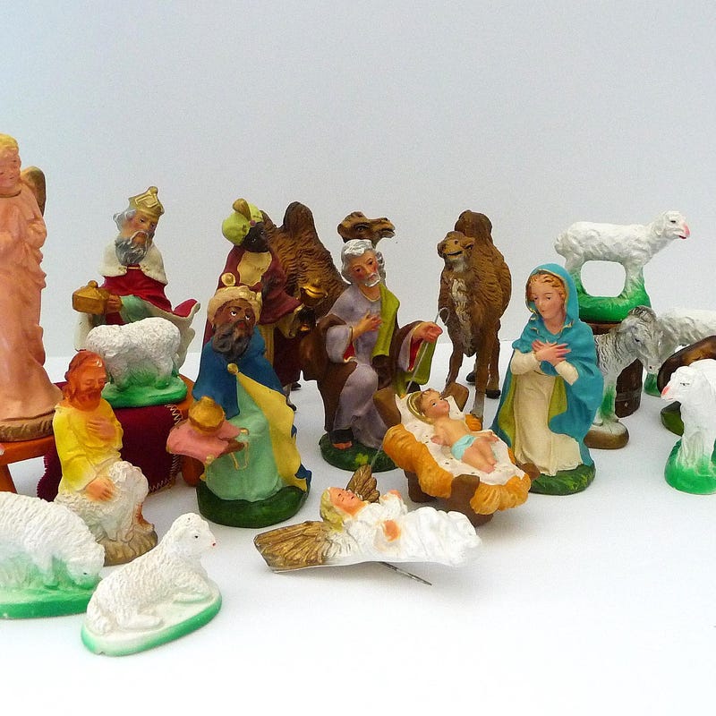 Vintage Nativity - Etsy