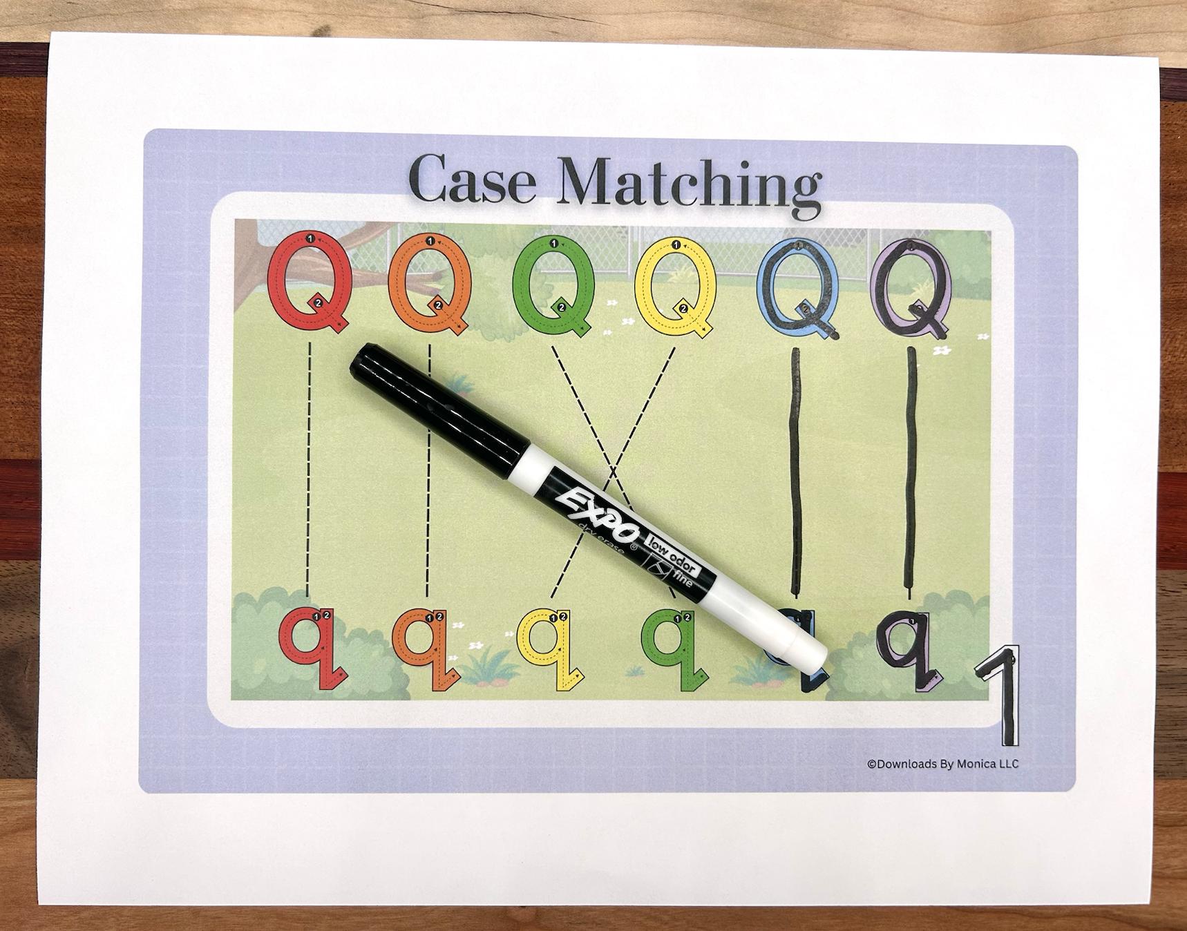 Letter Q Busy Book | Alphabet Busy Book | Alphabet Activity | Preschool ...