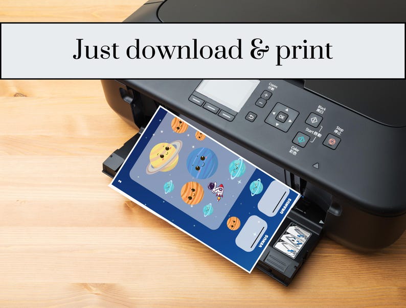 I Spy Space Counting Activity | Solar System Planets Printable Counting ...