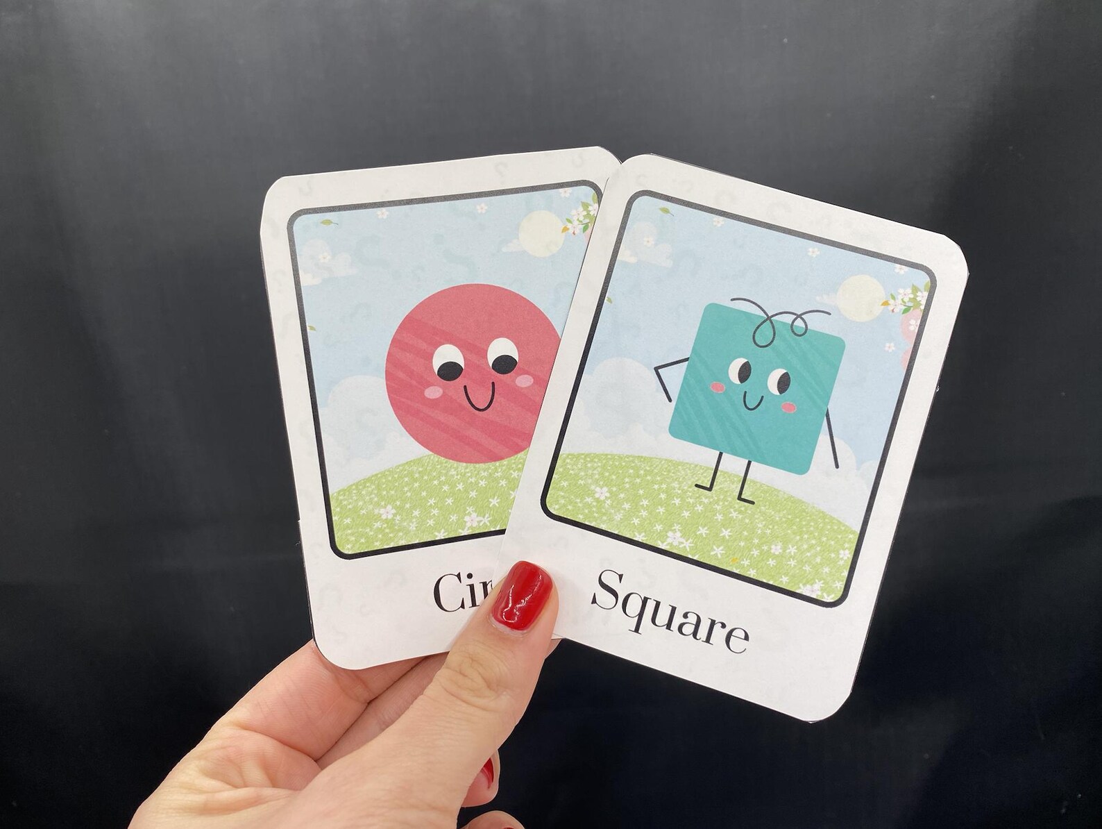 Shape Memory Game | Shape Matching Game | Picture Matching | Word ...