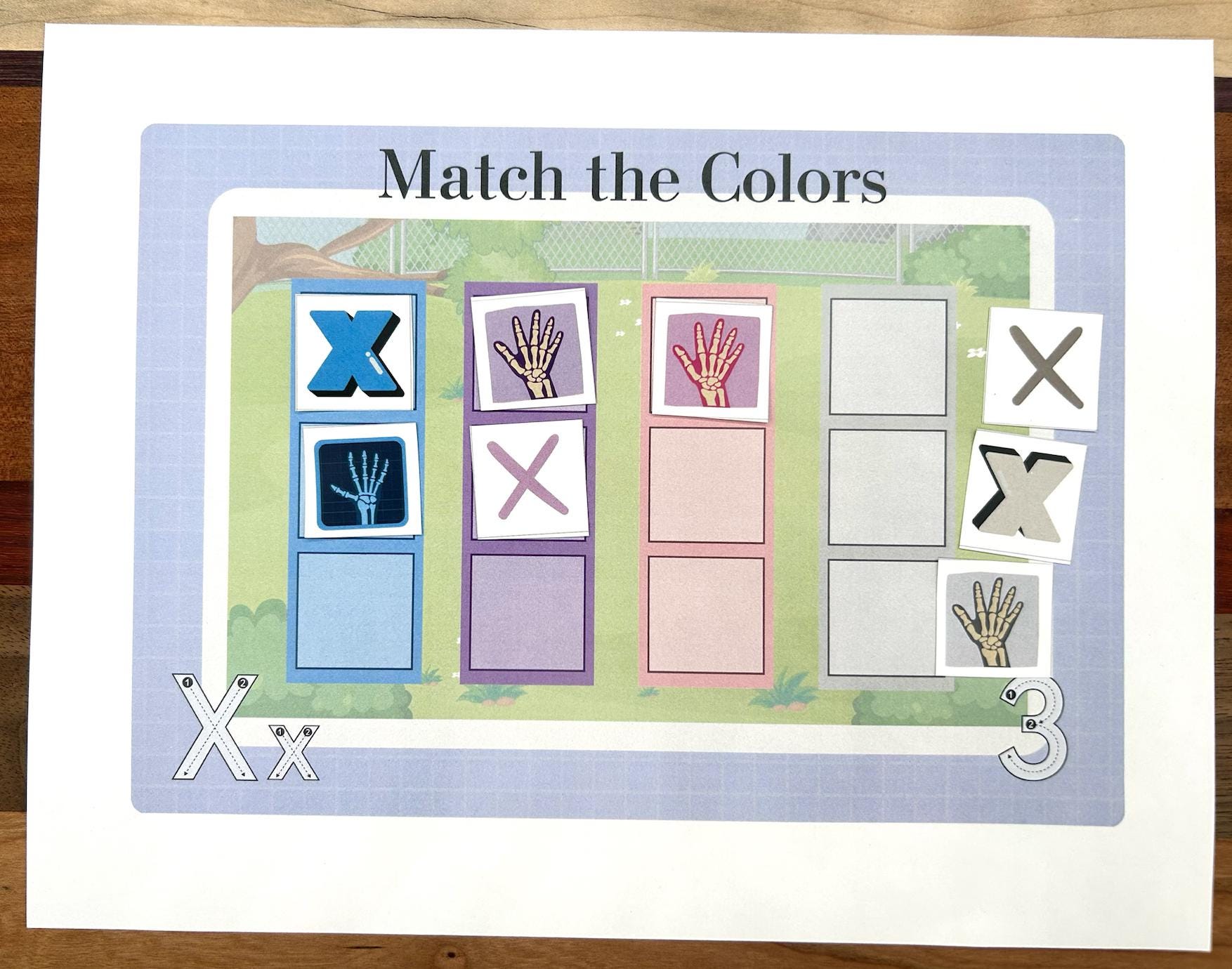Letter X Busy Book | Alphabet Busy Book | Alphabet Activity | Preschool ...