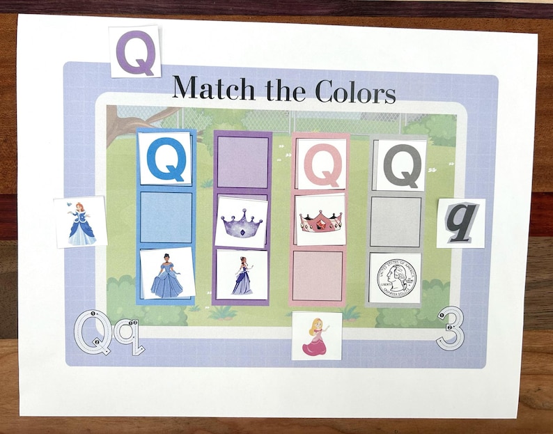 Letter Q Busy Book | Alphabet Busy Book | Alphabet Activity | Preschool ...