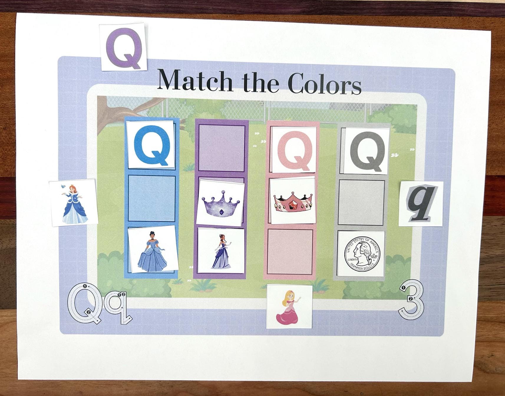 Letter Q Busy Book | Alphabet Busy Book | Alphabet Activity | Preschool ...