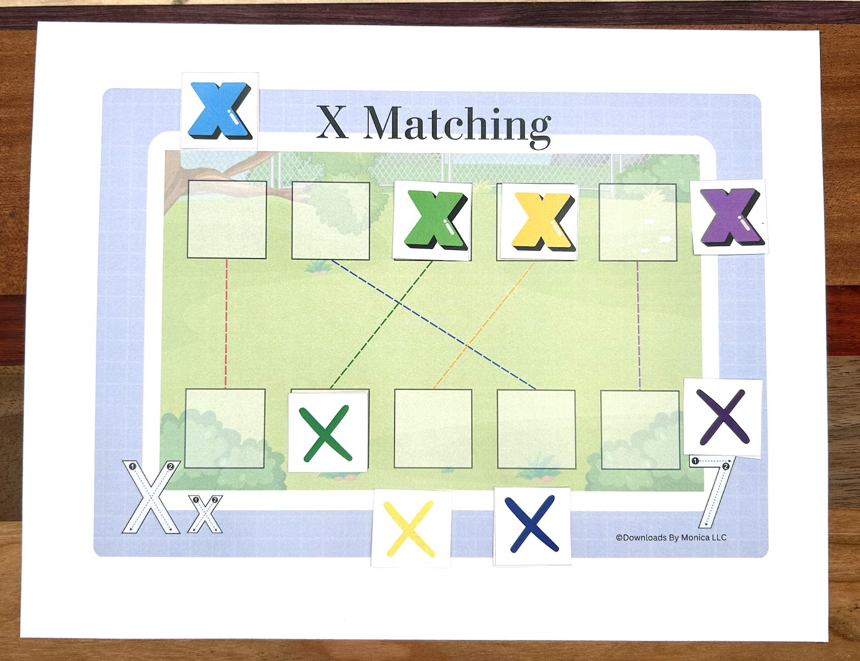 Letter X Busy Book | Alphabet Busy Book | Alphabet Activity | Preschool ...