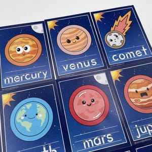Solar System Play Dough Mat | Space Playdoh Mat | Astronomy Play Dough ...