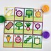 Vegetables Playdough Mats | Vegetables Playdoh Mat | Veggies Play Dough ...