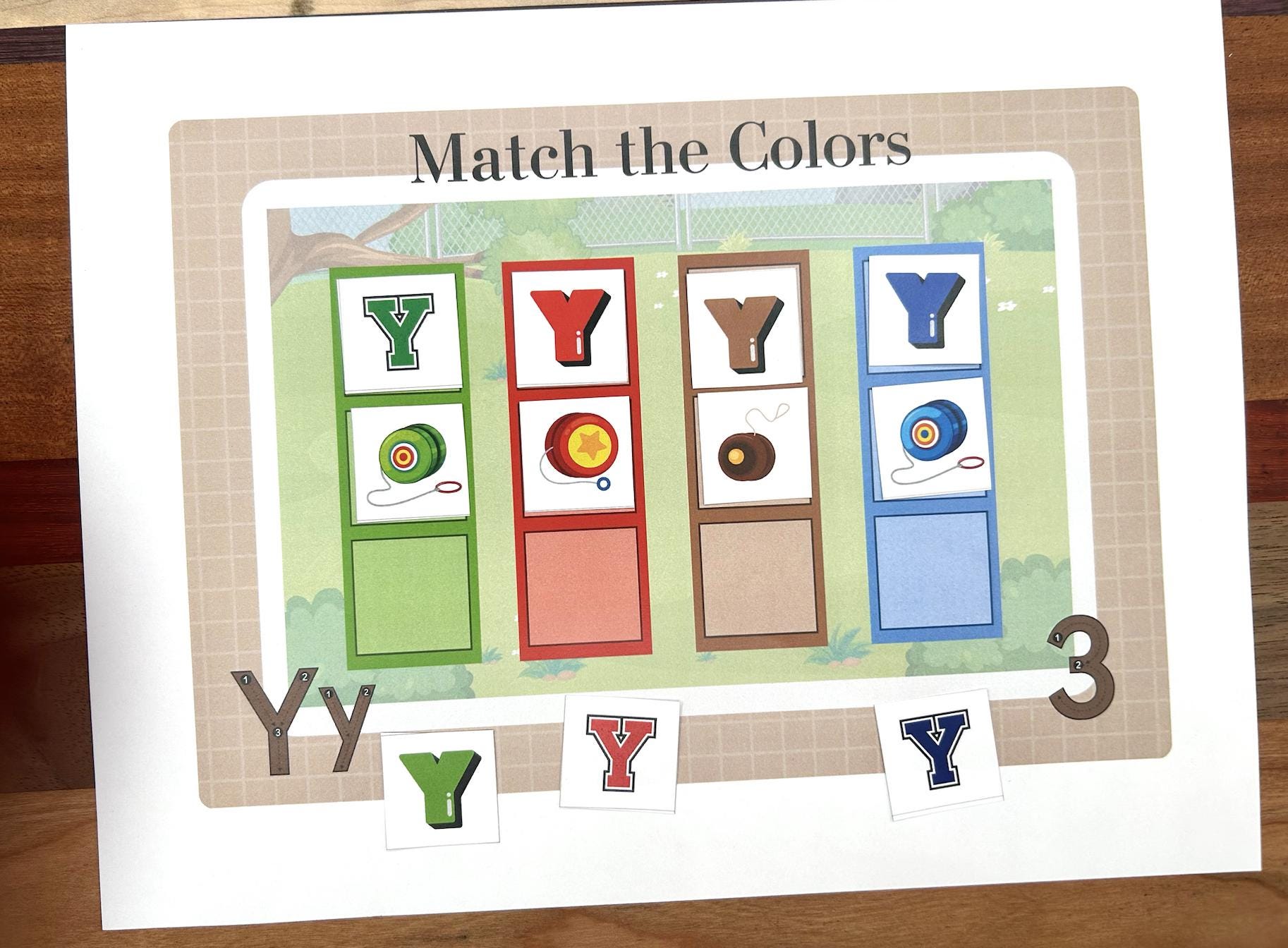 Letter Y Busy Book | Alphabet Busy Book | Alphabet Activity | Preschool ...