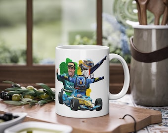 Lewis Hamilton 44 Formula 1 Mug, Coffee Cup Gift for Racing Fans, 11oz ...