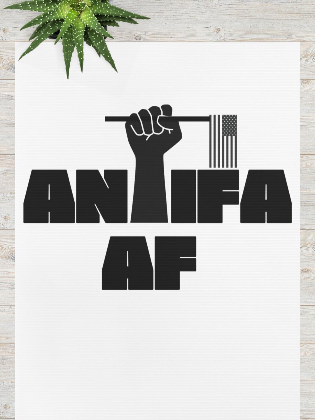 ANTIFA AF Peaceful Protest Sign - Etsy