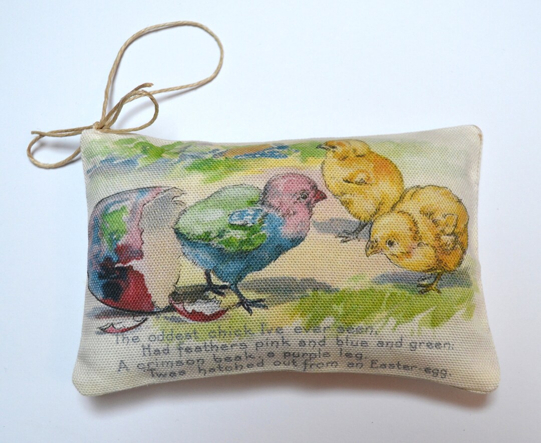 Easter Egg Chick Lavender Sachet - Etsy