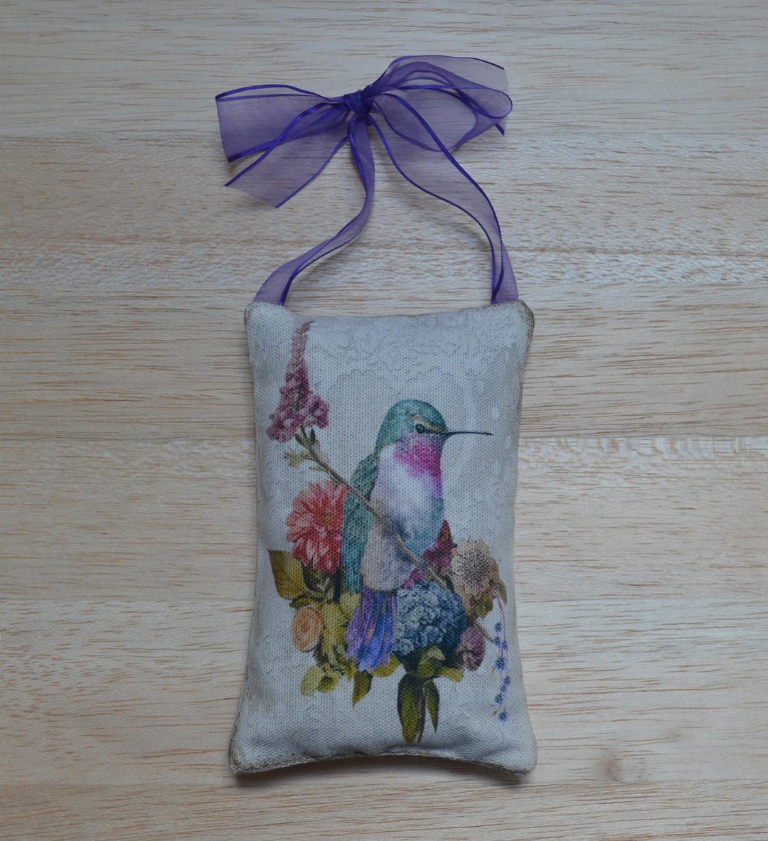 Lavender Hummingbird Sachet - Etsy