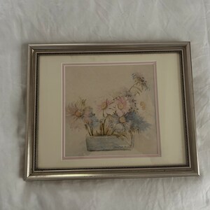 Vintage Original Watercolor Still Life Floral by Listed Artist Alice ...