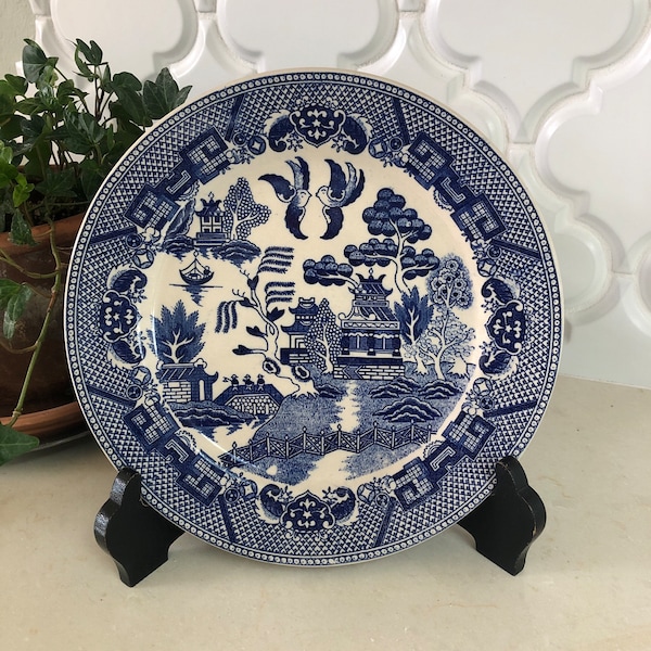 Willow Pattern Plate - Etsy
