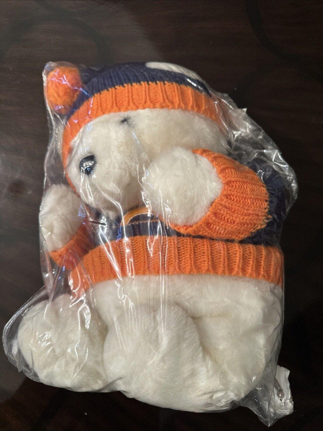 Vintage Chicago Bears Teddy Bear Removable Sweater & Beanie Plush in ...