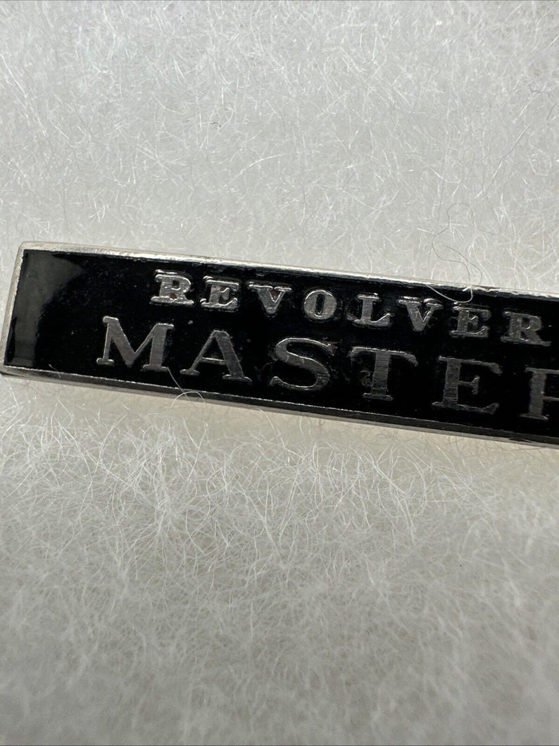 Blackinton VHB Revolver Master Enameled Insignia Award Bar Police ...