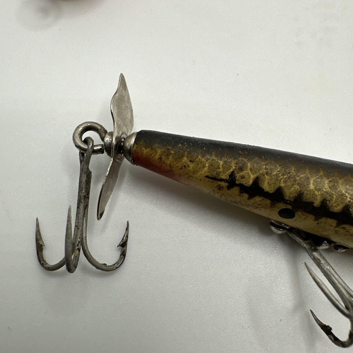 Vintage Smithwick Devil Horse 5 Triple Treble Hook Fishing Lure - Etsy