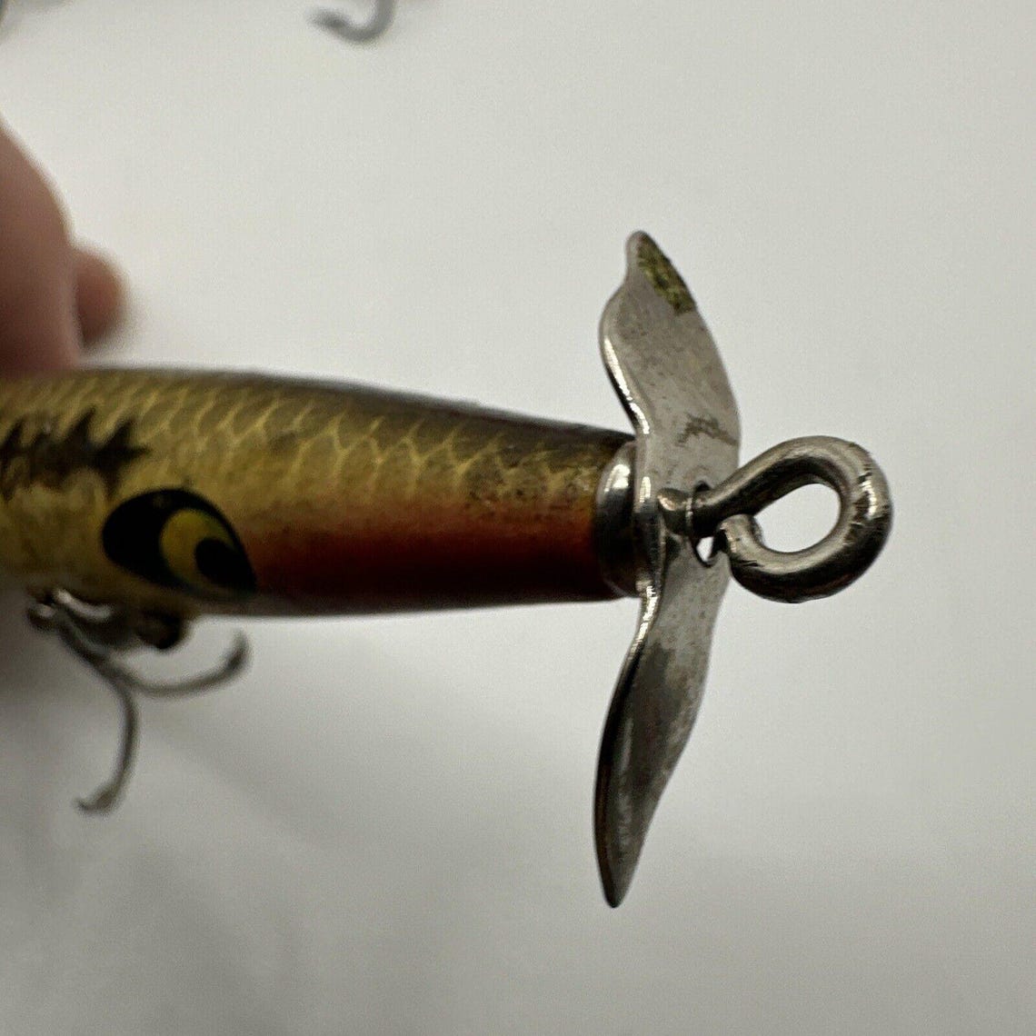Vintage Smithwick Devil Horse 5” Triple Treble Hook Fishing Lure - Etsy