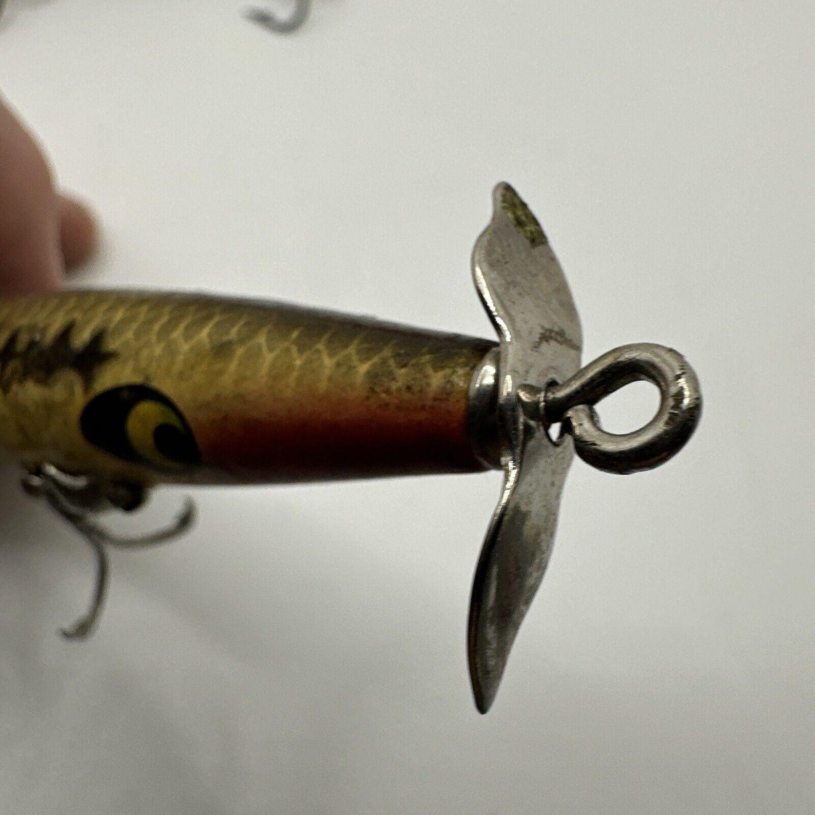 Vintage Smithwick Devil Horse 5” Triple Treble Hook Fishing Lure - Etsy
