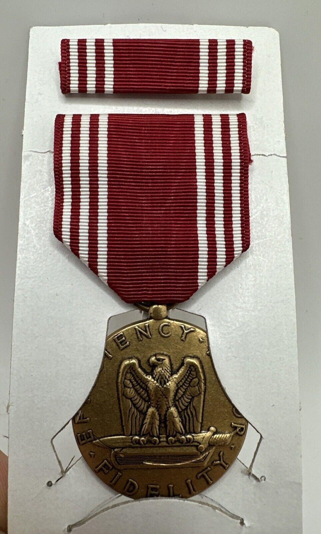 Vintage Never Opened United States Army Good Conduct Medal & Ribbon Bar ...