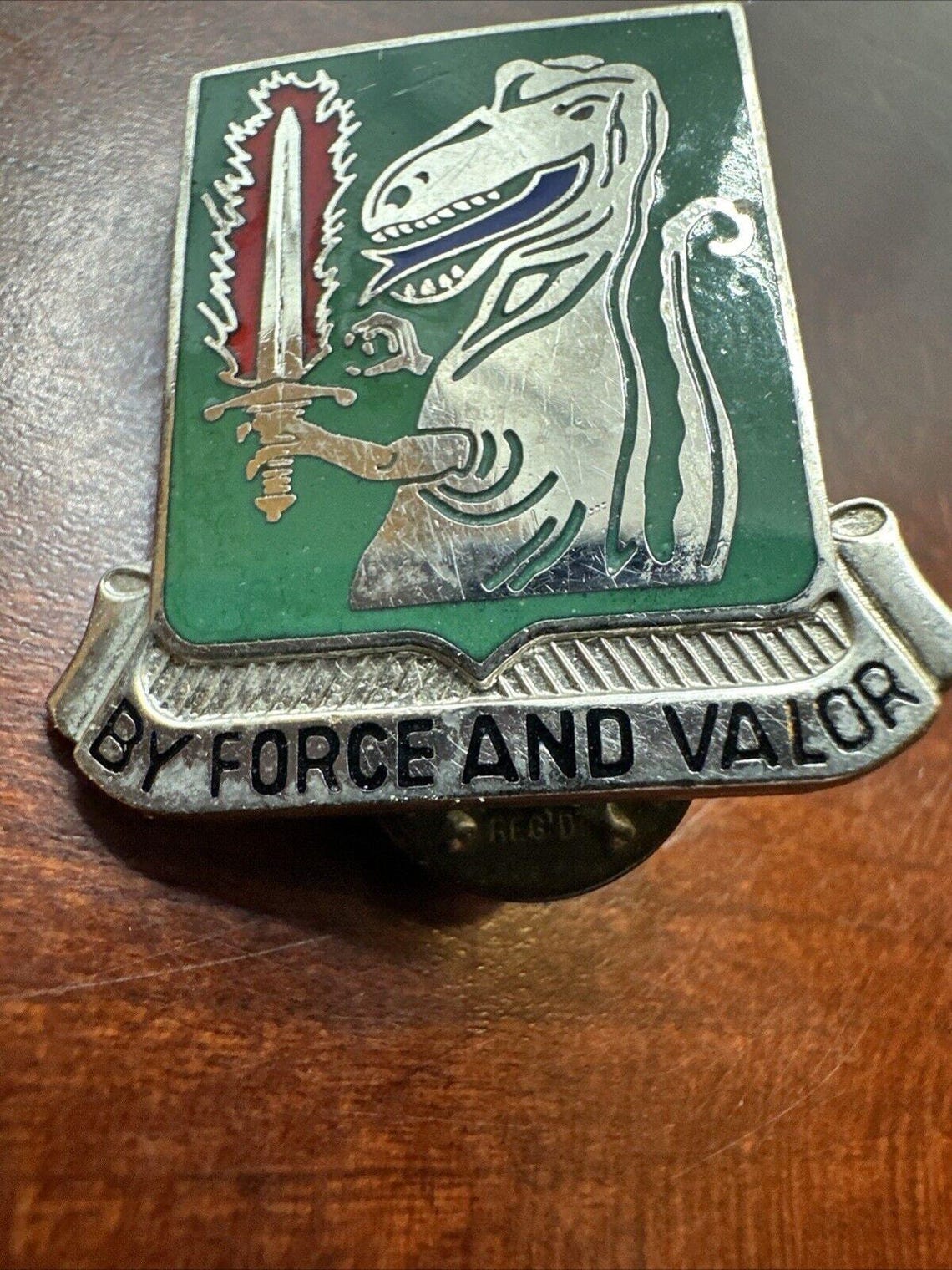 40th Armored Regiment Distinctive Unit Insignia by Force & Valor NSM NS ...