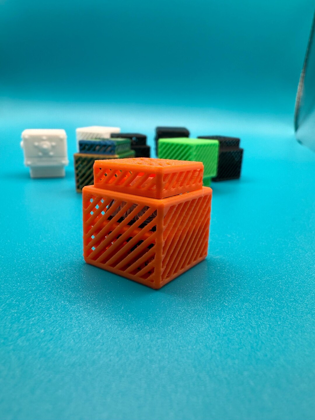 3D Printed Fidget Fight - Mesh & Solid Editions With Keyboard Switch - Etsy