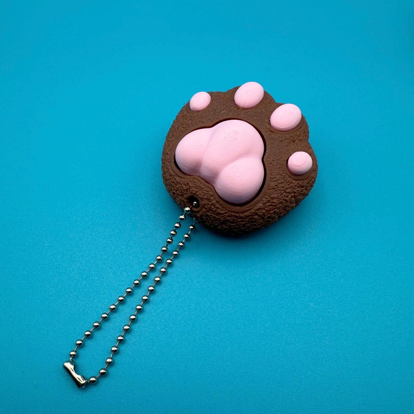 Custom Cat Paw Fidget Toy: 3D Printed Clicky Keychain - Etsy UK