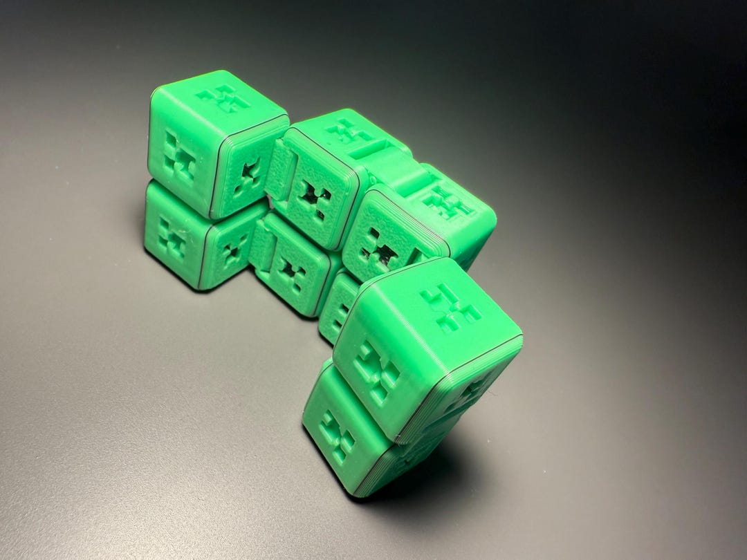 Infinity Fidget Cube Minecraft Creeper - Etsy UK