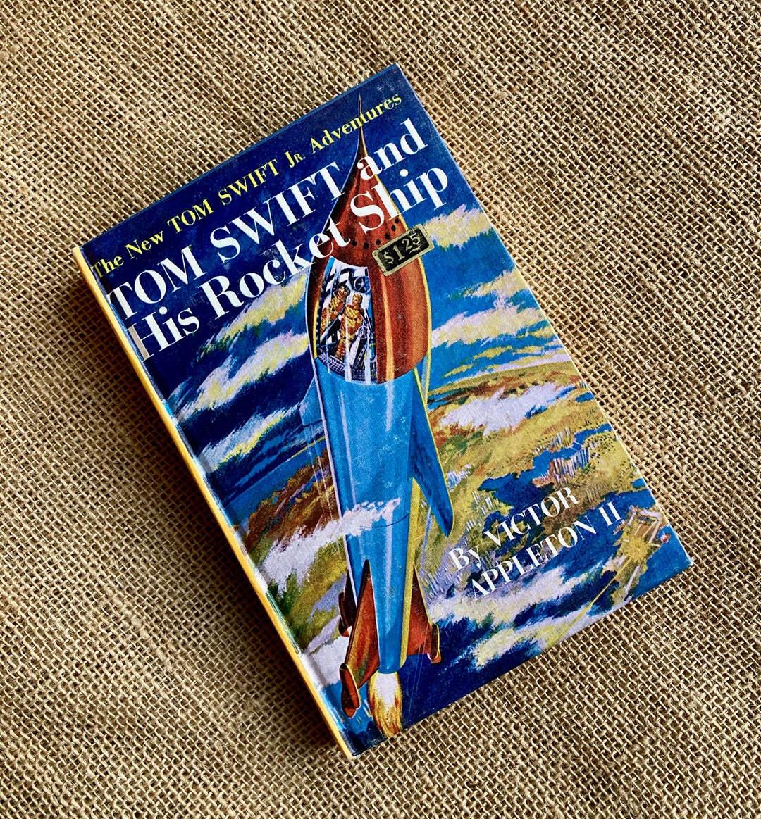 Tom Swift and His Rocket Ship Vintage Retro Sci Fi Book 1954 - Etsy