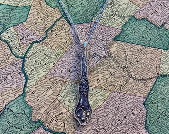 Spoon Handle Pendant - Etsy