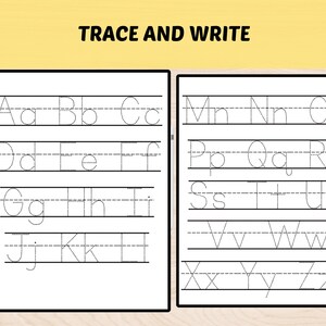 Learning to Read Kindergarten Spelling & Alphabet Tracing Worksheets ...