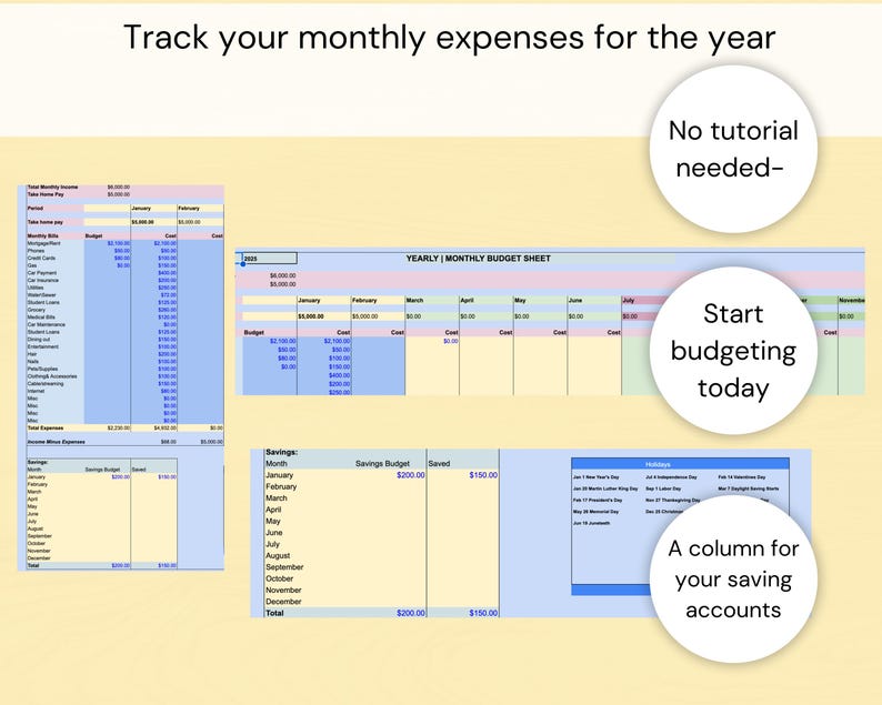 Notion Template Expense Budget Tracker Google Sheets Expense List ...