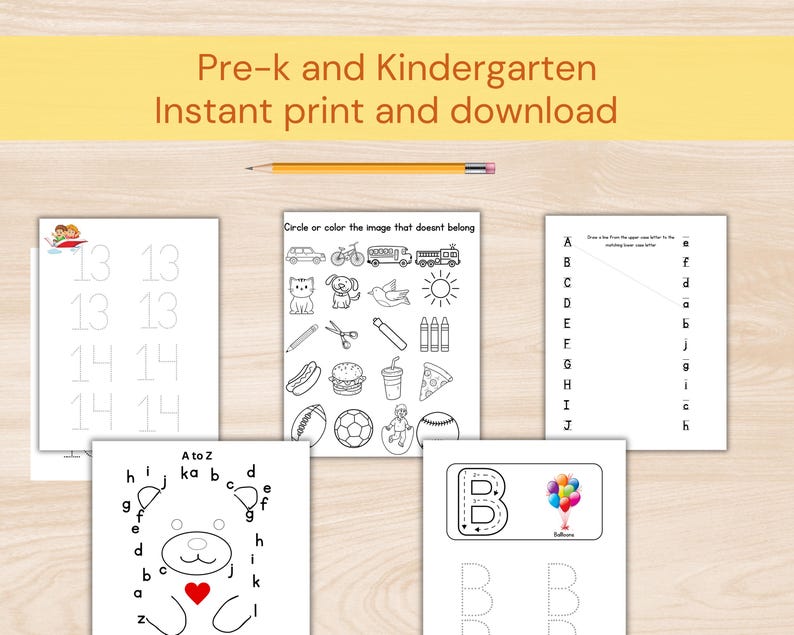Alphabet Tracing Worksheet for Kids |pre-k | First Grade|handwriting ...