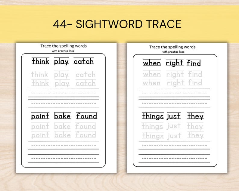 Sight Word 2nd Grade Worksheet and Spelling Handwriting and Tracing ...